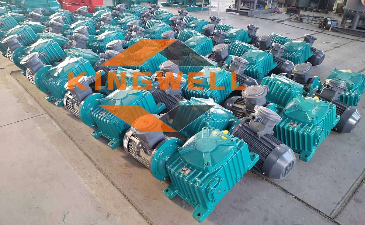 33 sets Mud Agitator KWJBQ075 Shipped to Central Asia - KINGWELL